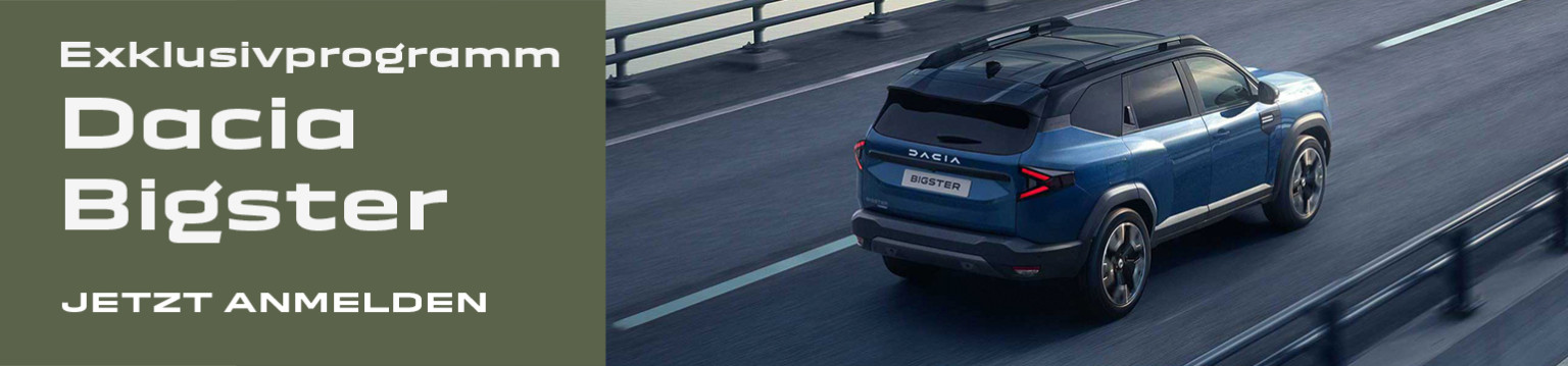 Cooles SUV einer neuen Dimension: Der Dacia Bigster kommt - Blog Dacia