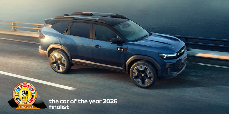 Car of the Year 2026: Dacia Bigster steht im Finale - Blog Dacia